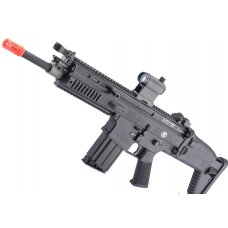 Cybergun FN Herstal Licensed SCAR-H Airsoft AEG Rifle by ARES (Model: Mk. 17 / Black, TAN) canada